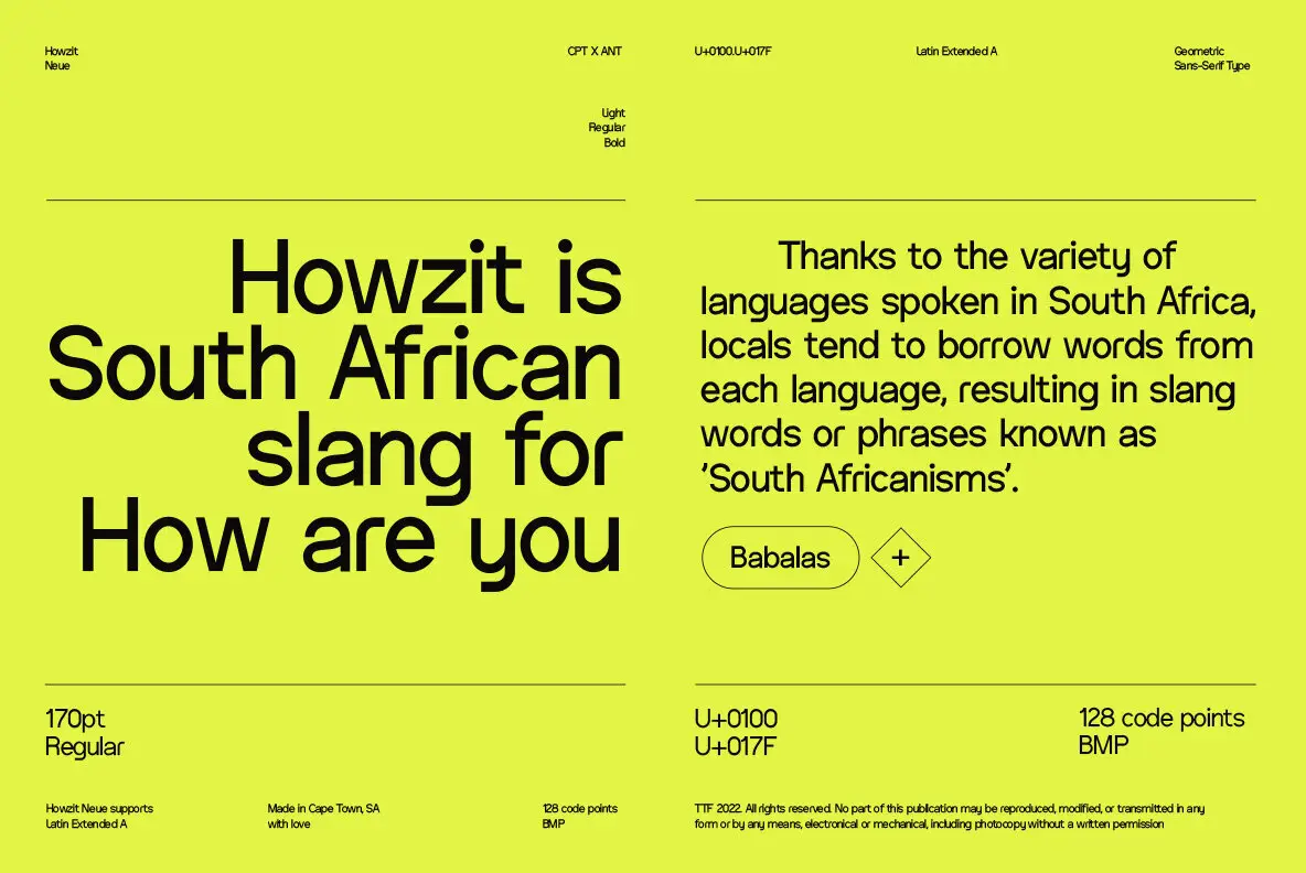 Howzit Neue Font - YouWorkForThem