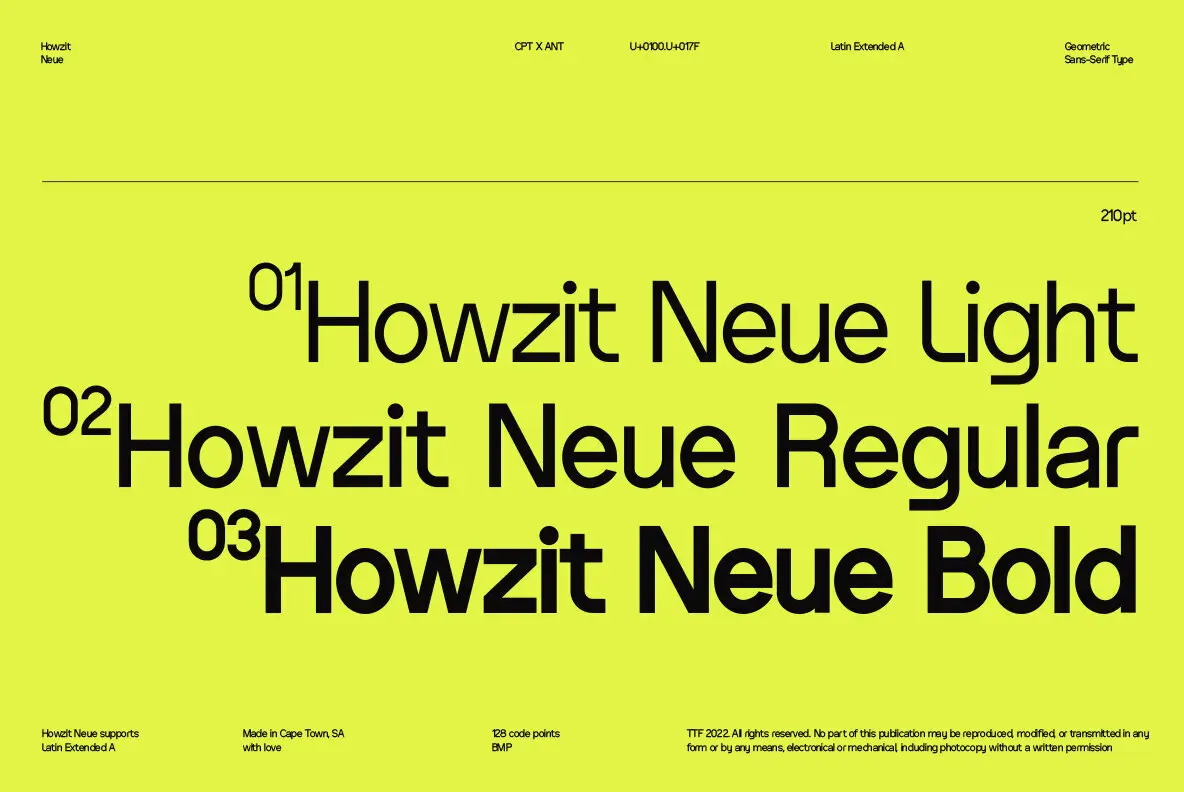 Howzit Neue Font - YouWorkForThem