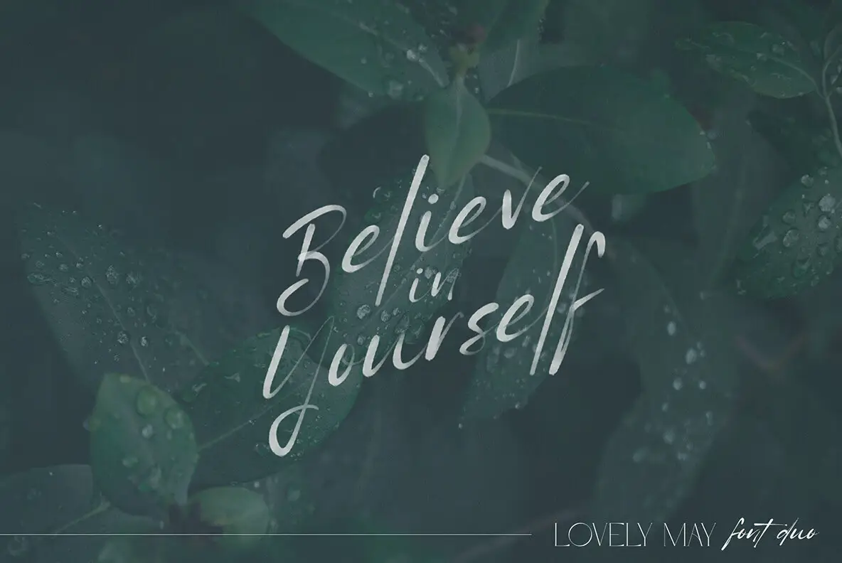 Lovely May Font - YouWorkForThem