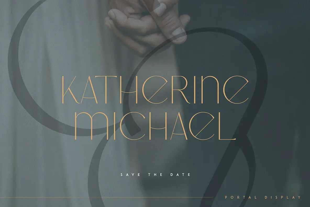 Portal Display Font - YouWorkForThem