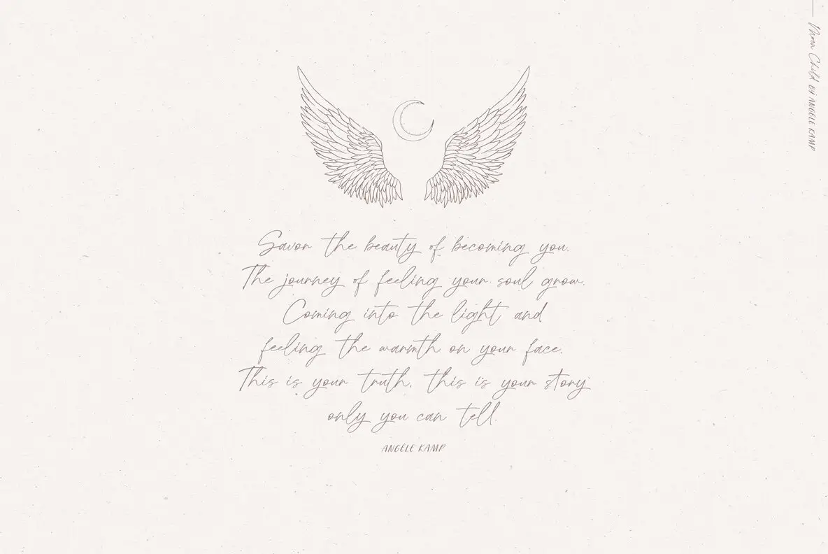 Moon Child Font - FontPath