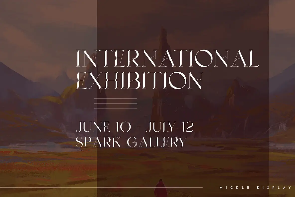 Mickle Font - YouWorkForThem