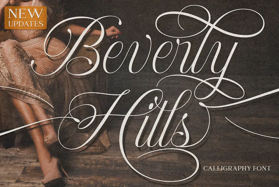 Beverly Hills Font - YouWorkForThem