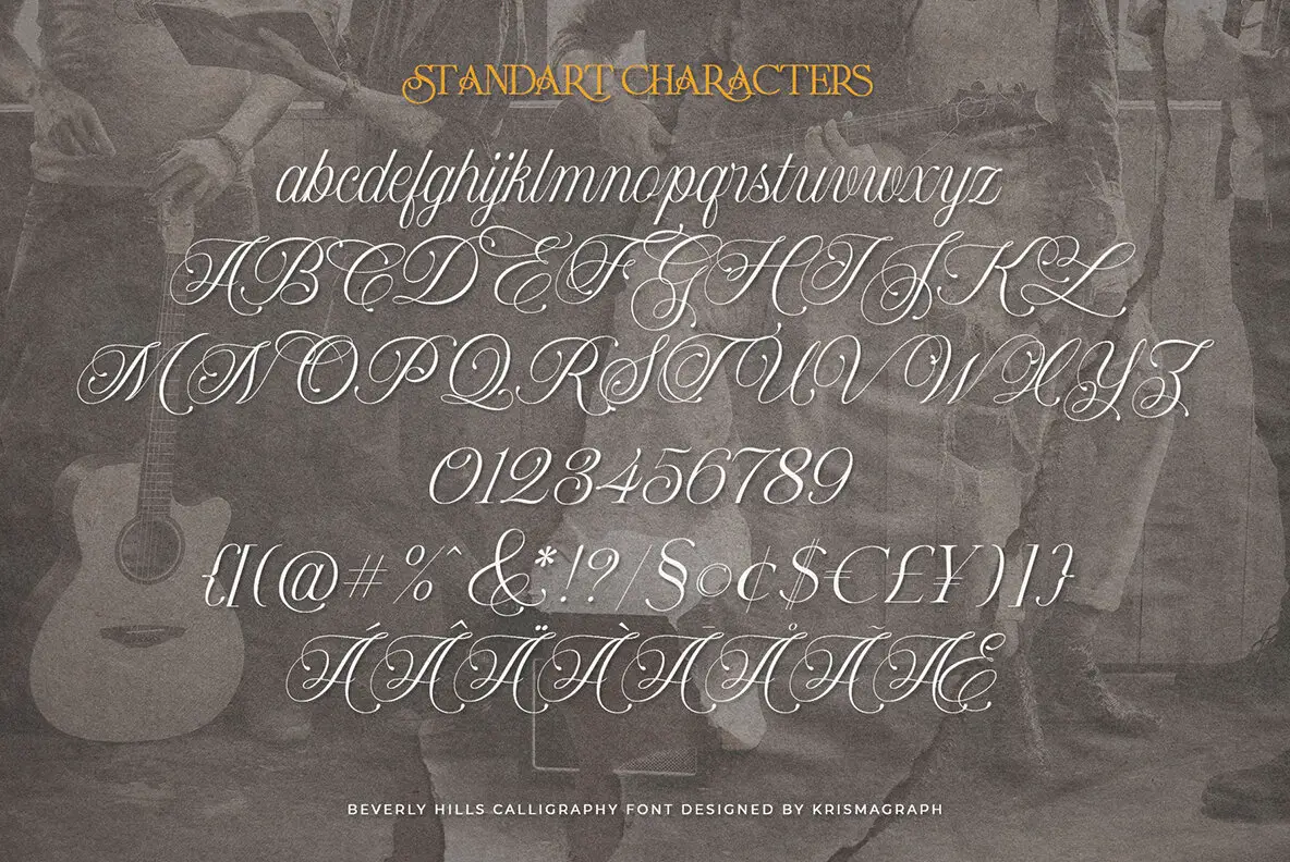 Beverly Hills Font - YouWorkForThem