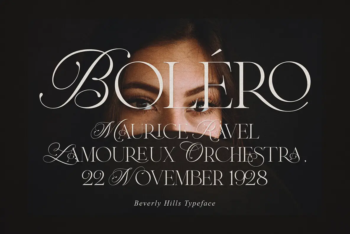 Beverly Hills Font - YouWorkForThem