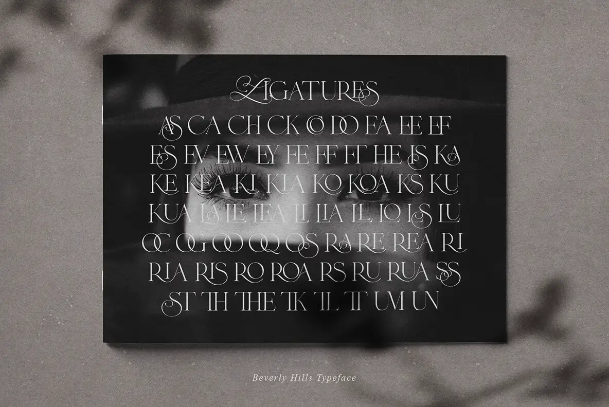 Beverly Hills Font - YouWorkForThem