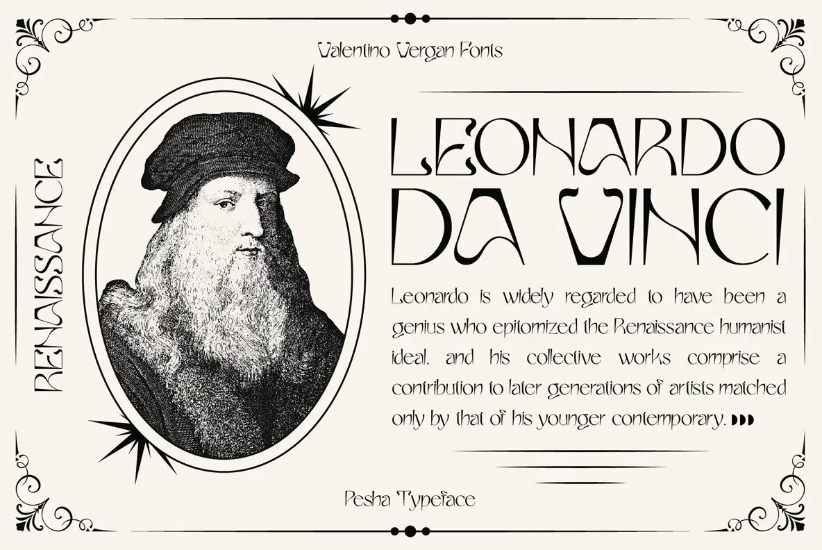 Pesha Font - YouWorkForThem