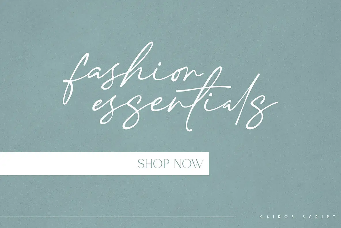 Kairos Font - YouWorkForThem