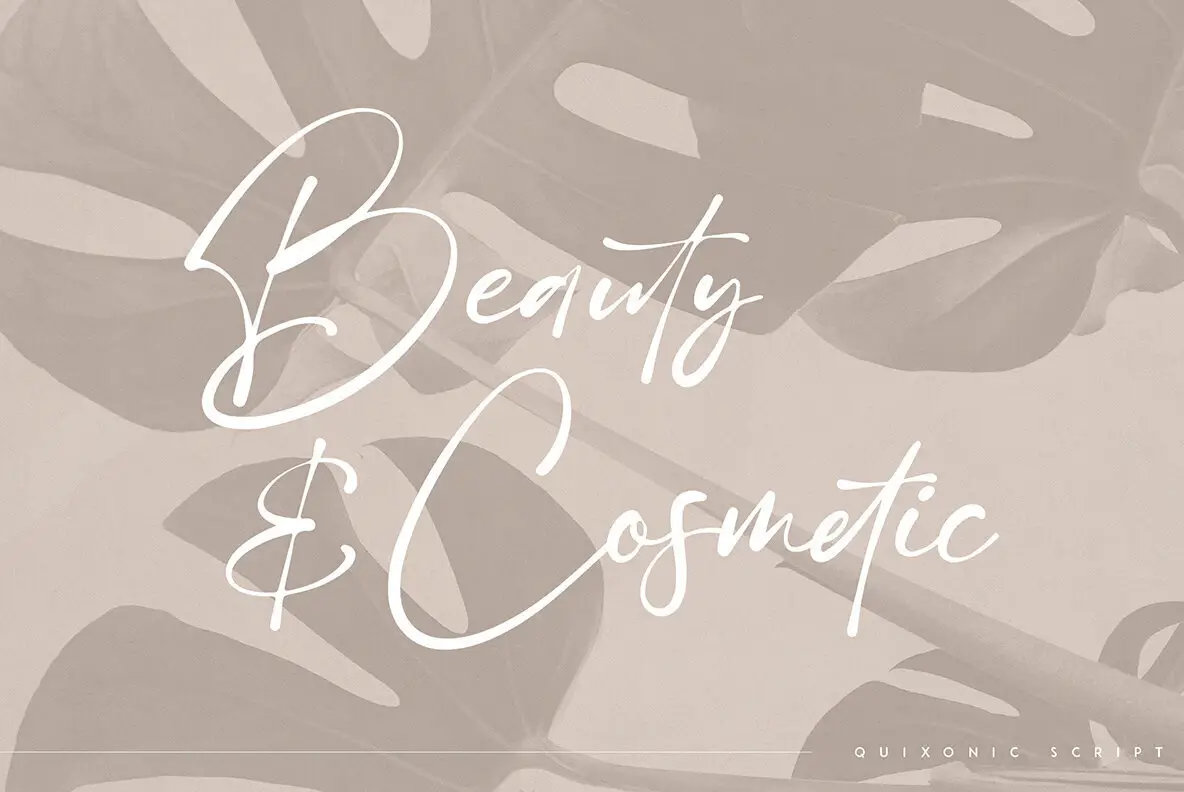 Quixotic Font - YouWorkForThem