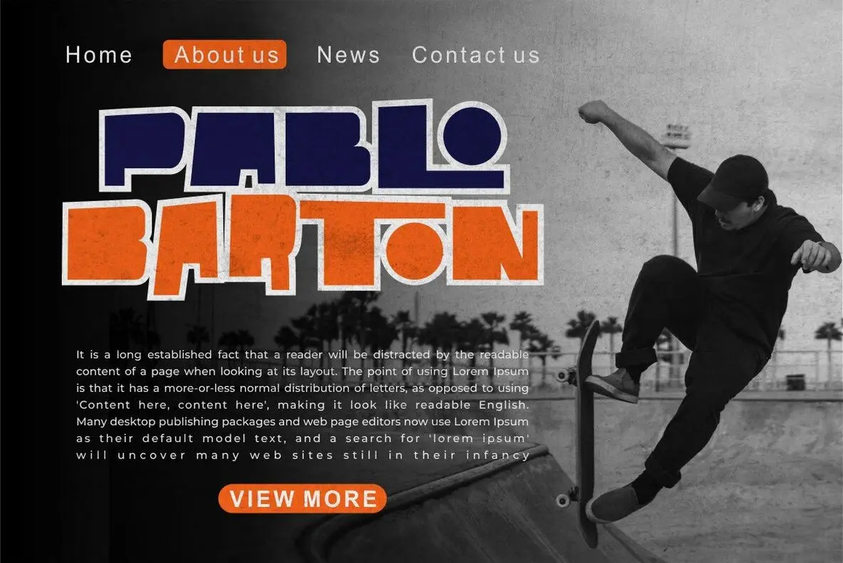 Stacked Letter Font - FontPath