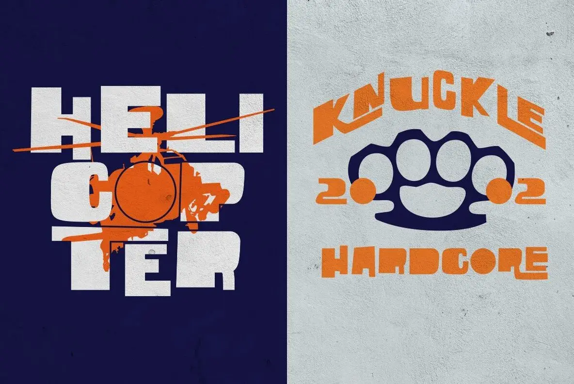 Stacked Letter Font - YouWorkForThem