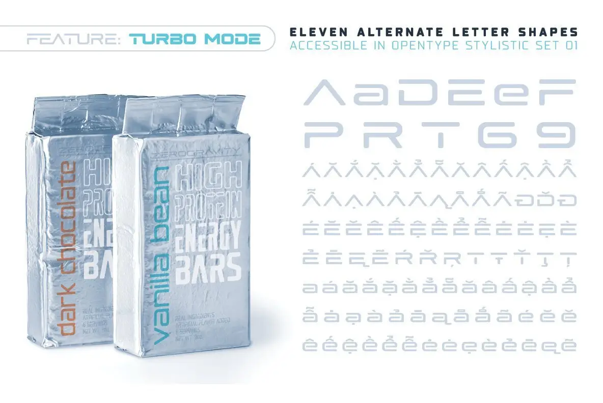 Hyperspace Race Capsule XWide Font - YouWorkForThem