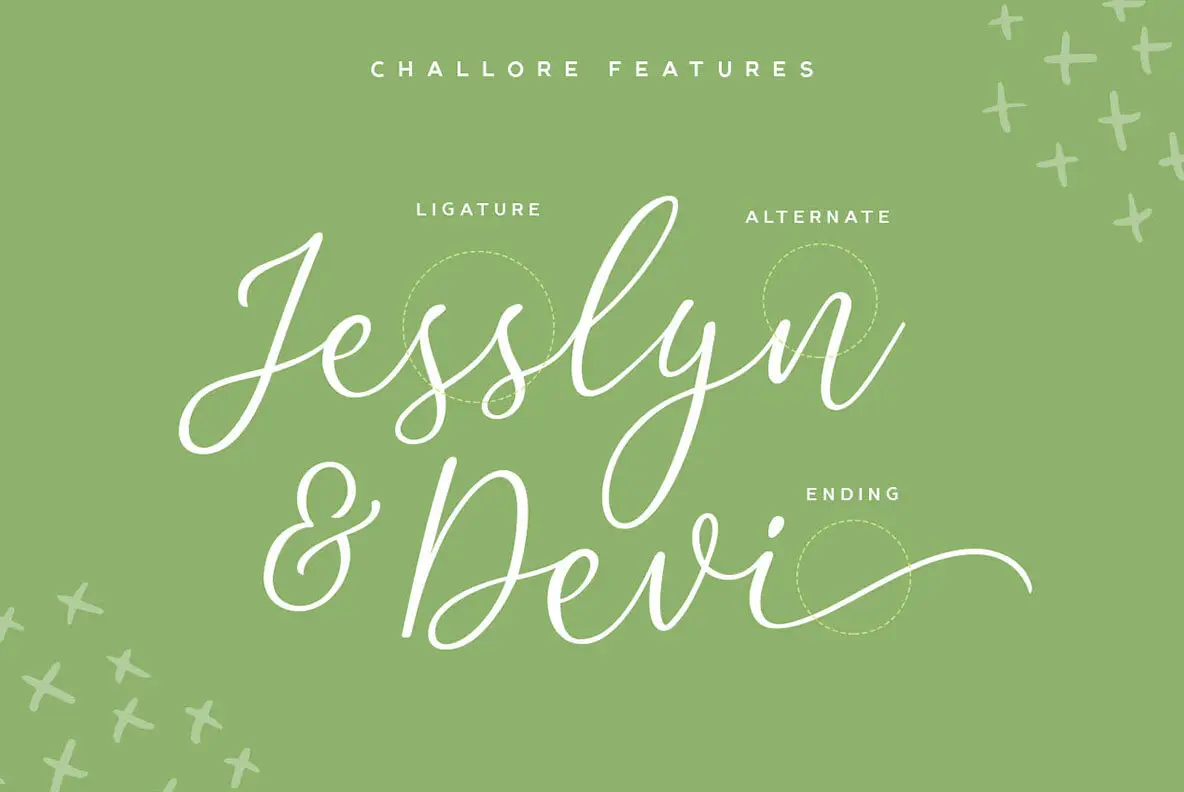 Challore Script Font - FontPath