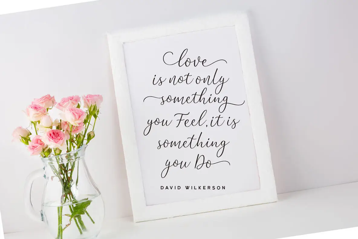 Challore Script Font - YouWorkForThem