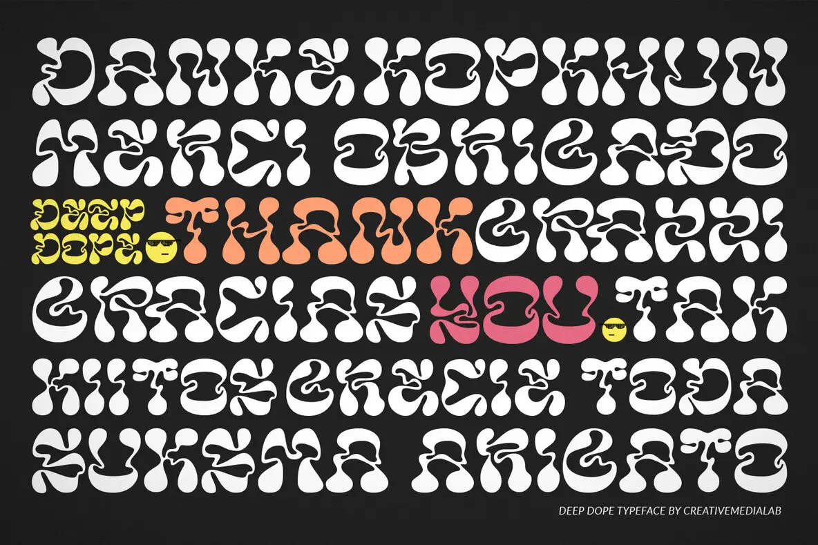 Deep Dope Font - YouWorkForThem