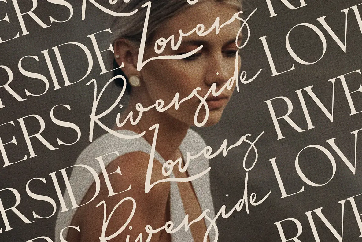 Riverside Lovers Font - YouWorkForThem