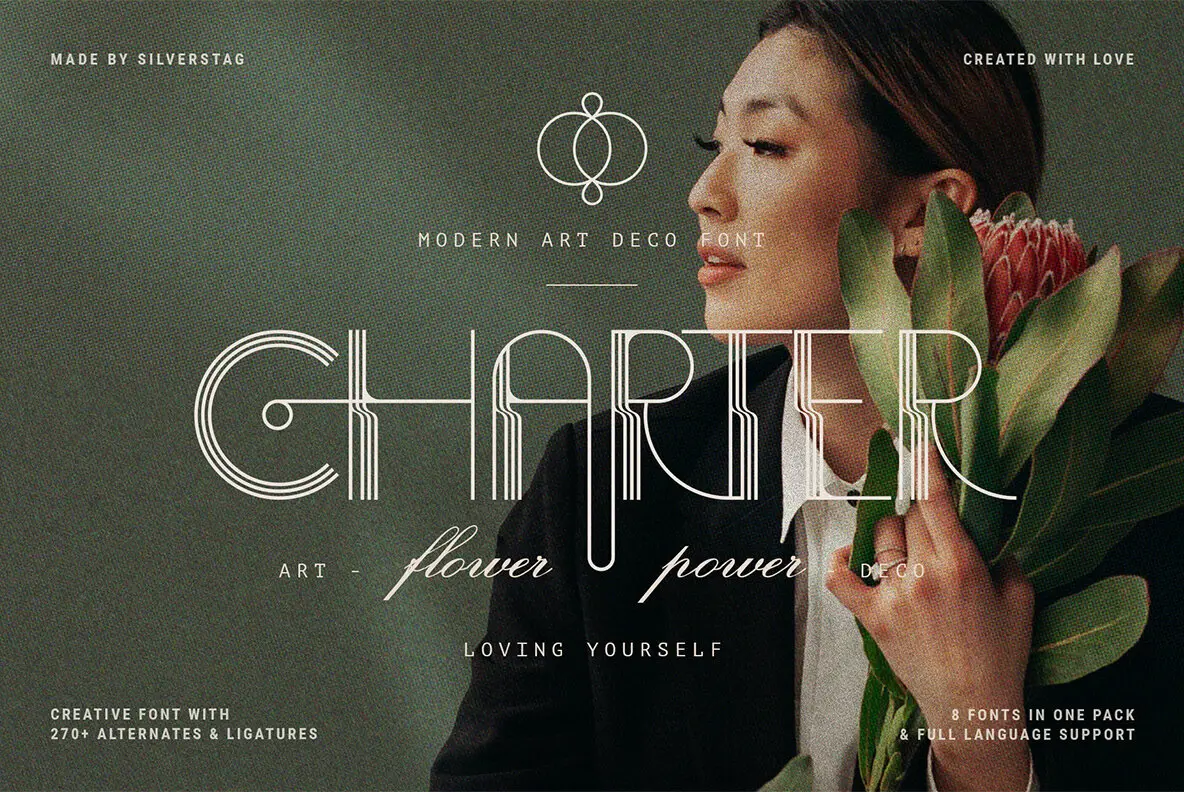 BogArt Deco - Ligature Rich Typeface Font - YouWorkForThem