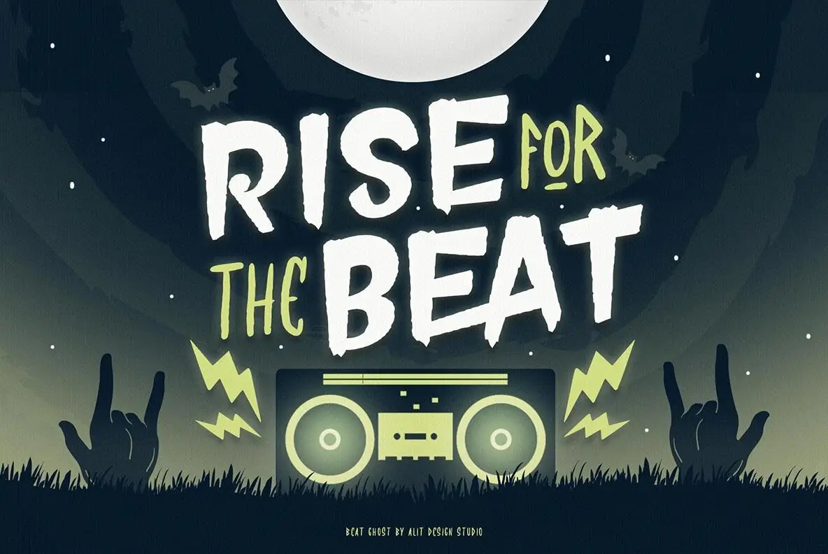 Beat Ghost Font Youworkforthem