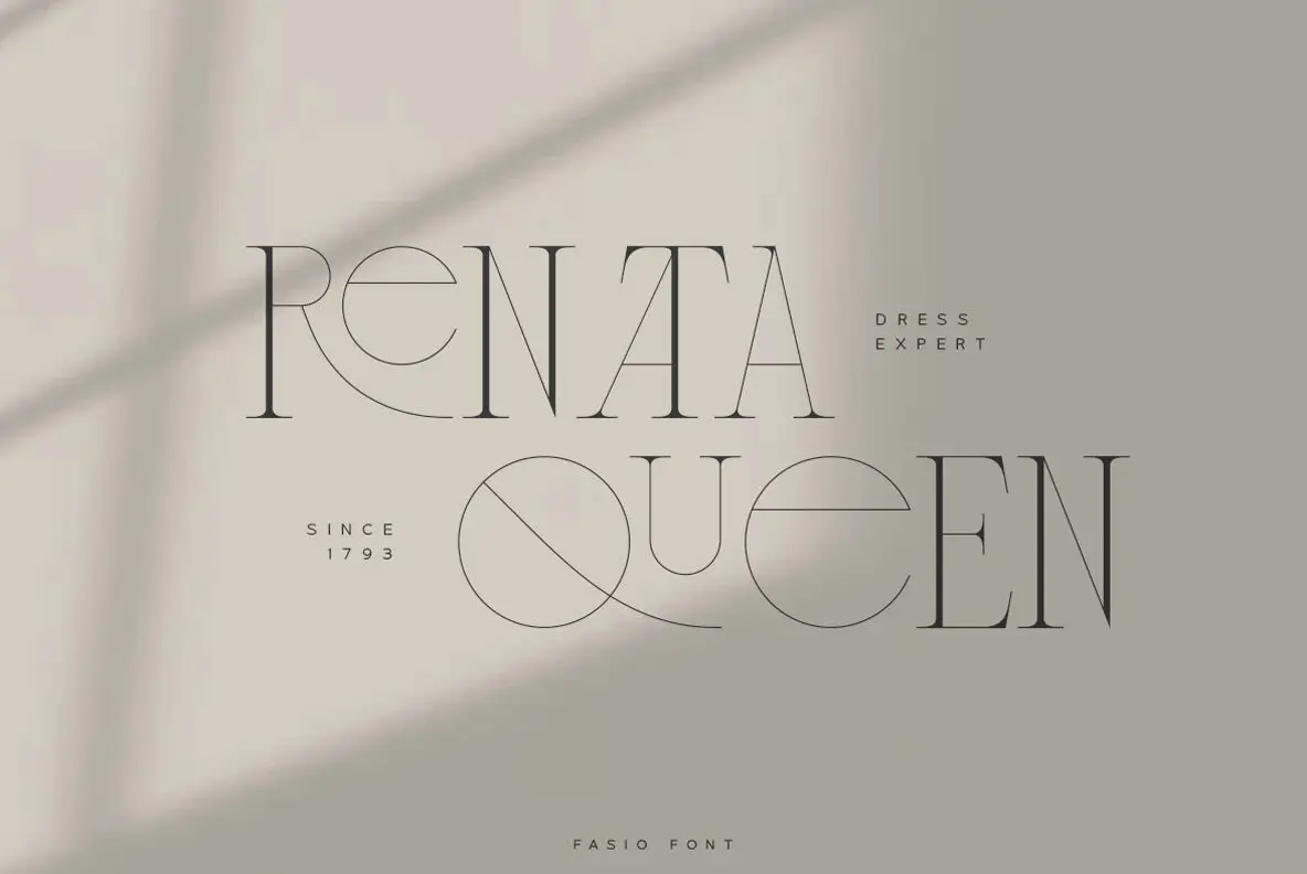 Fasio Font - YouWorkForThem