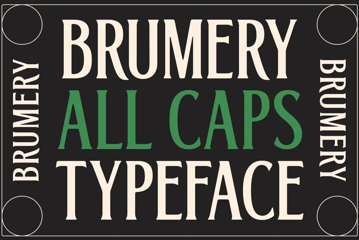 Brumery Font - YouWorkForThem