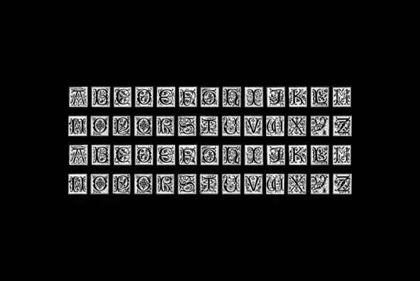 XVI Century Shaw Woodcuts Font - FontPath