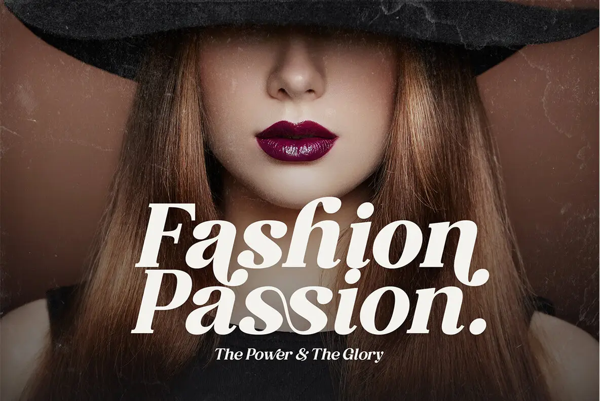 Vintage Glamour Font - YouWorkForThem