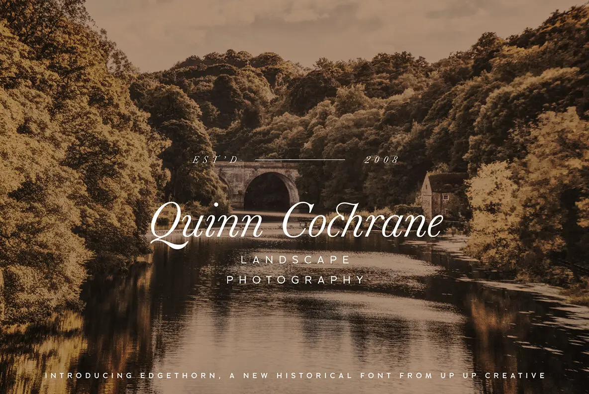 Edgethorn Font - YouWorkForThem