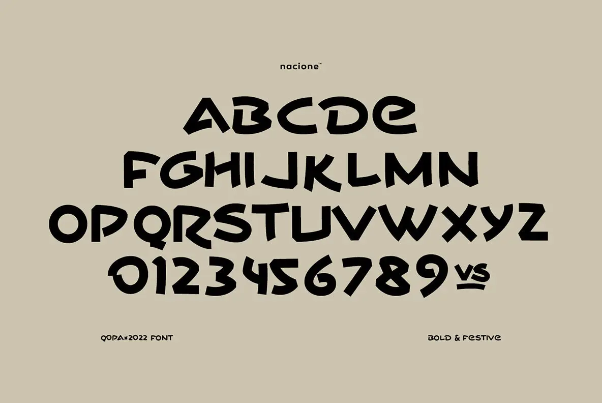 Qopa22 Font - YouWorkForThem
