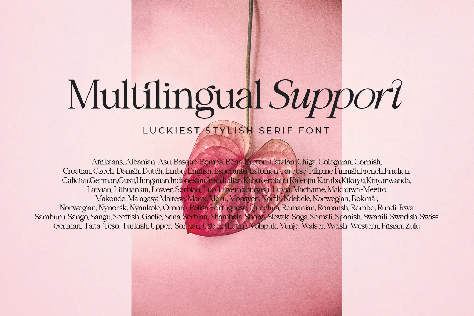 Luckiest Font Youworkforthem