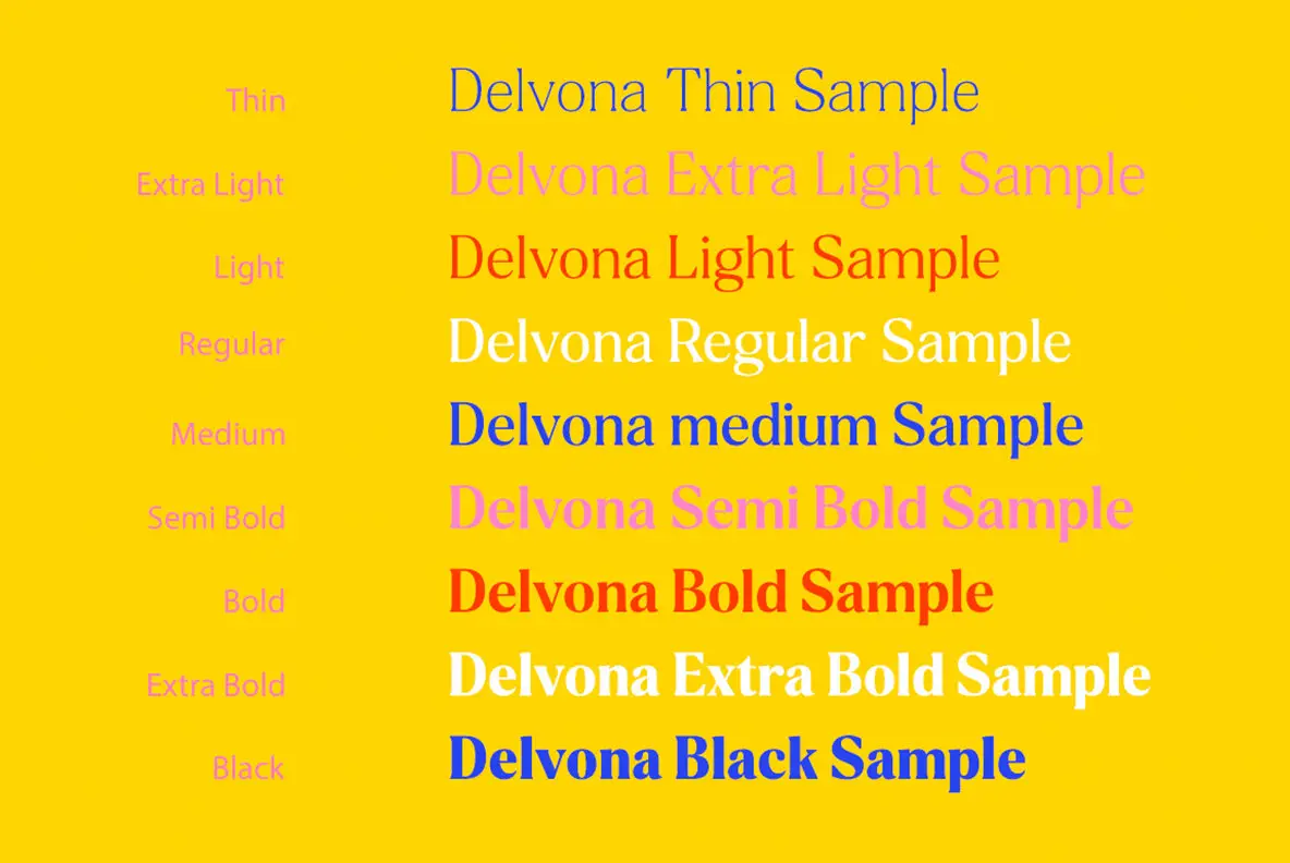 Delvona Font - YouWorkForThem