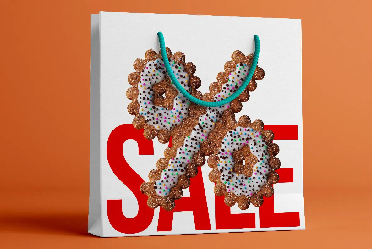 Sugar Cookie SVG Font - YouWorkForThem