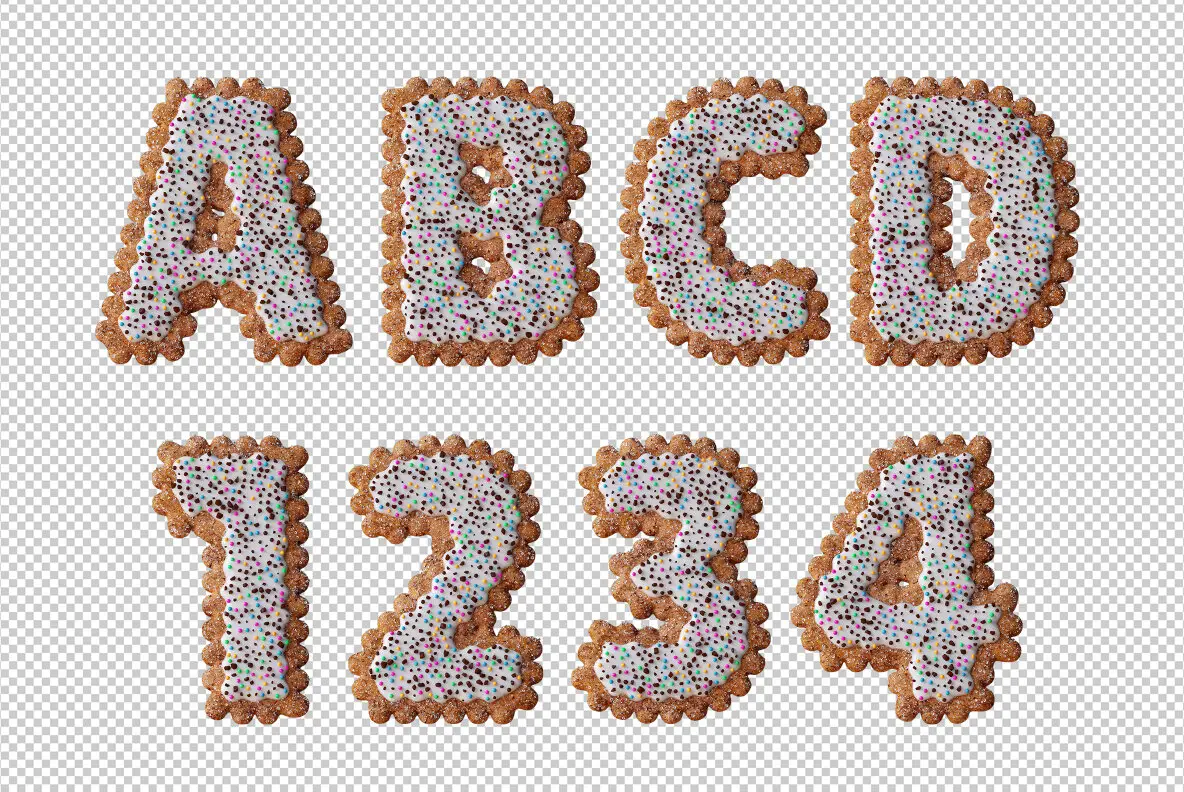 Sugar Cookie SVG Font - YouWorkForThem