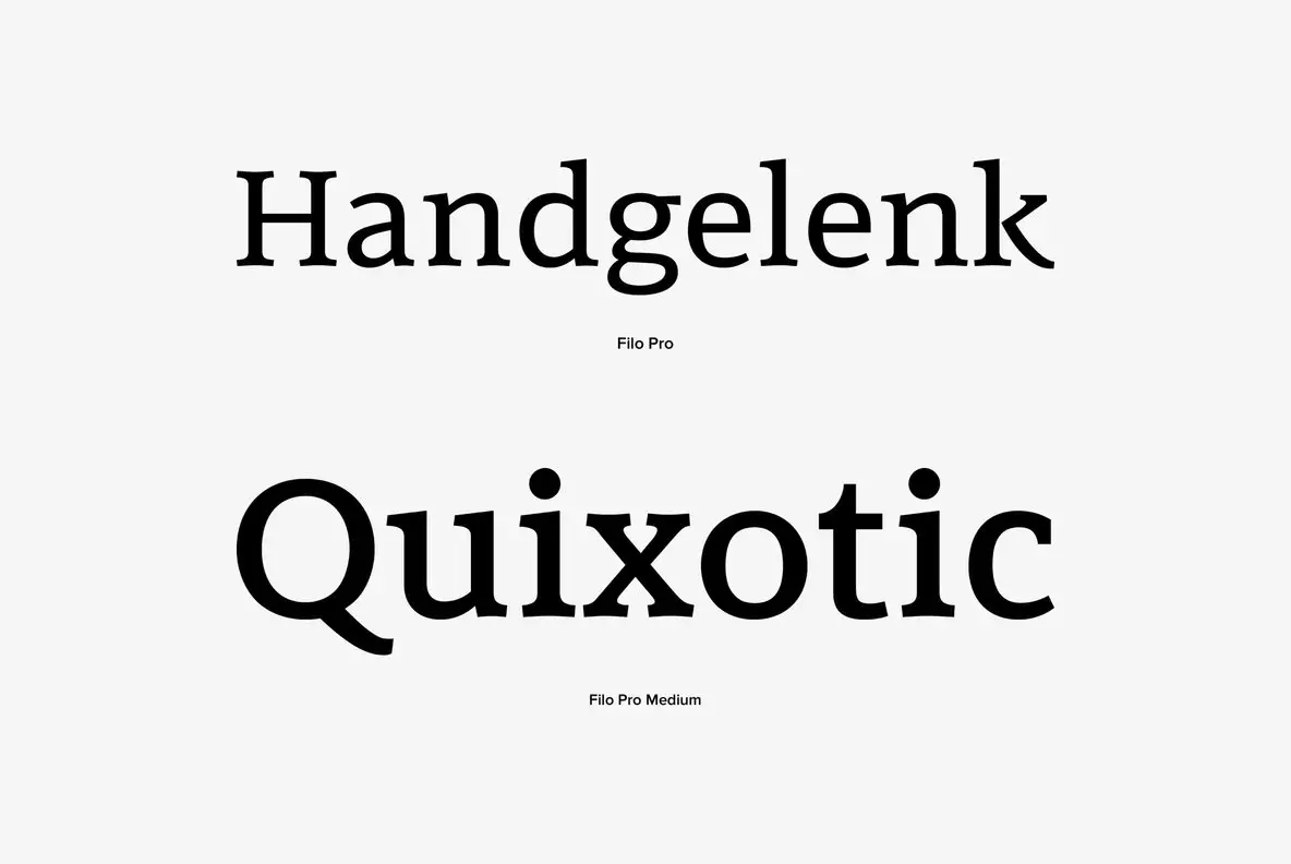 Filo Pro Font - FontPath