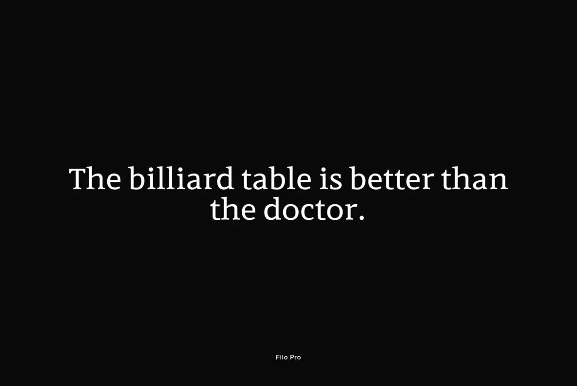 Filo Pro Font - FontPath