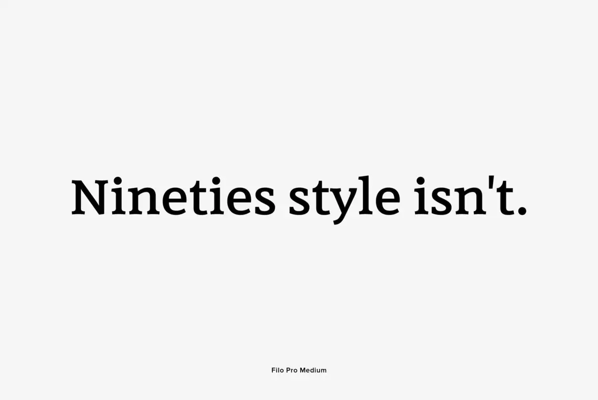 Filo Pro Font - FontPath