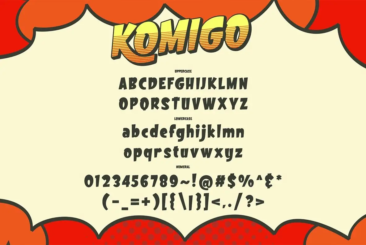 Komigo Font - YouWorkForThem