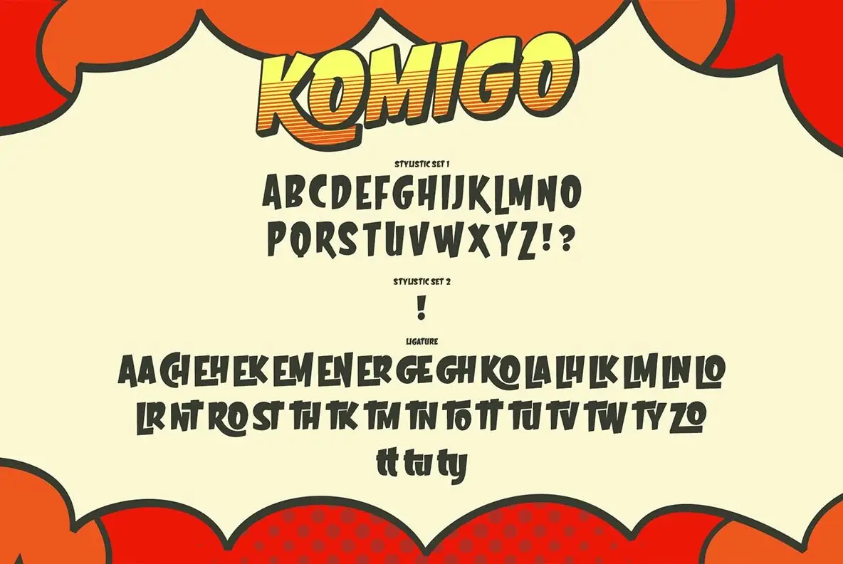 Komigo Font - YouWorkForThem