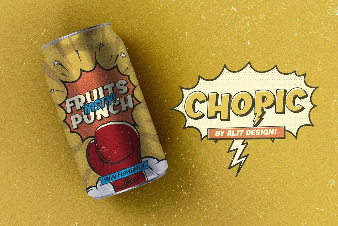 Chopic Font - YouWorkForThem