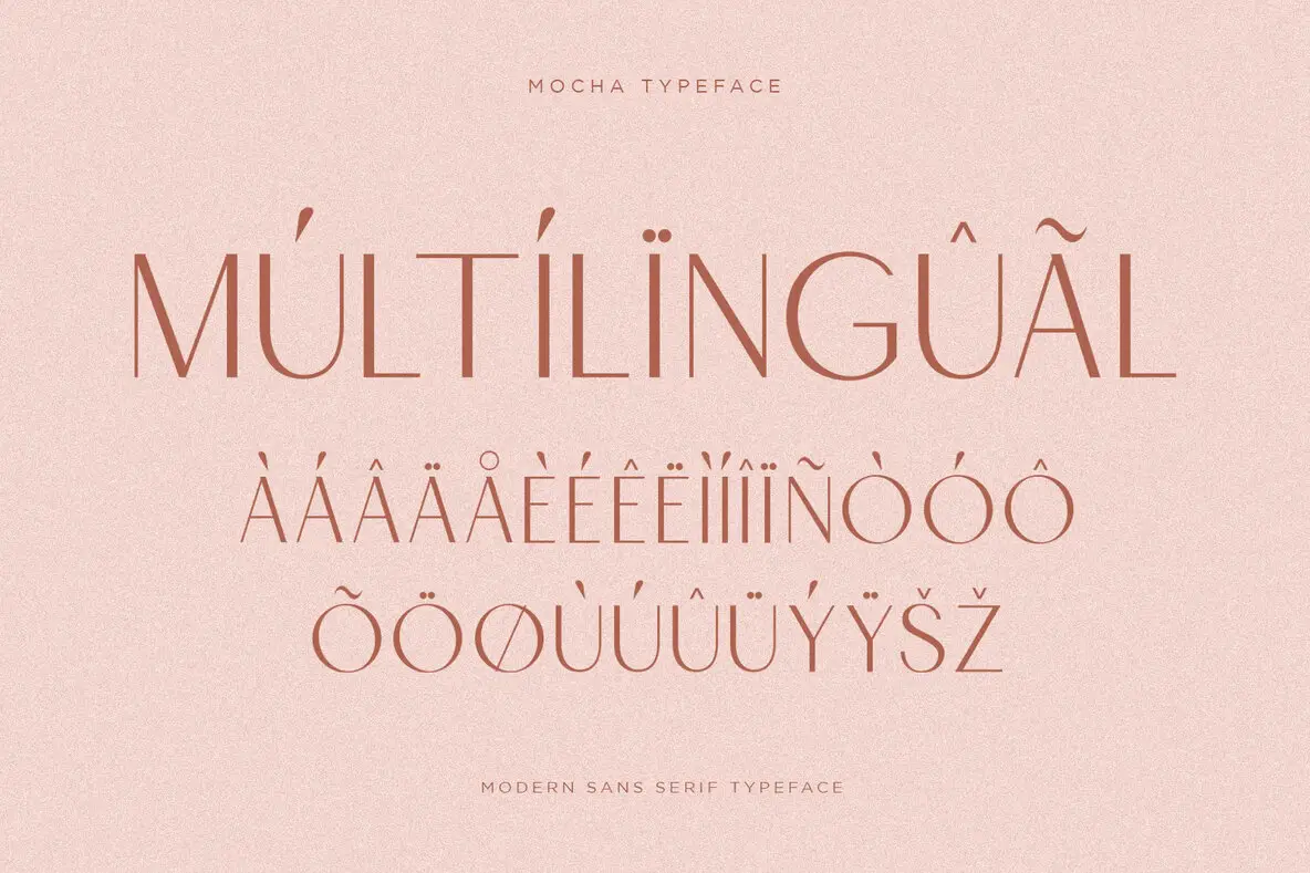 Mocha Modern Font - YouWorkForThem