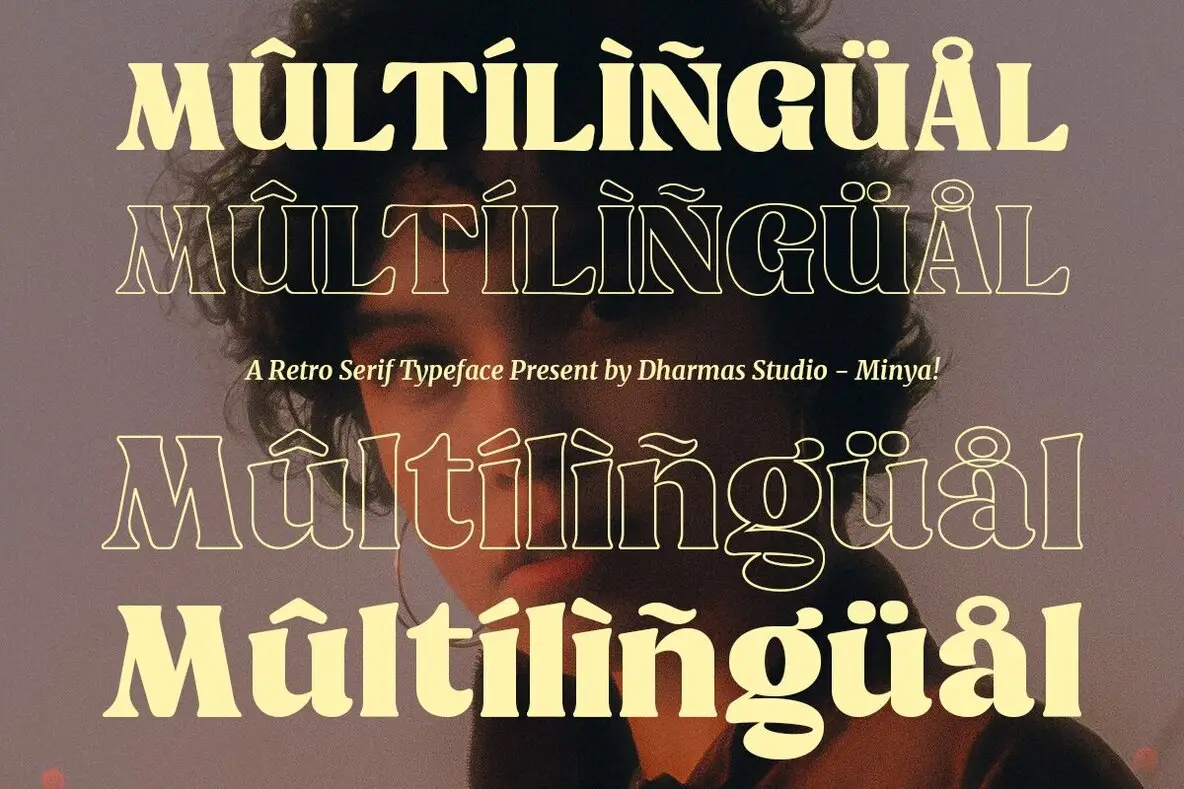 Minya Font - YouWorkForThem