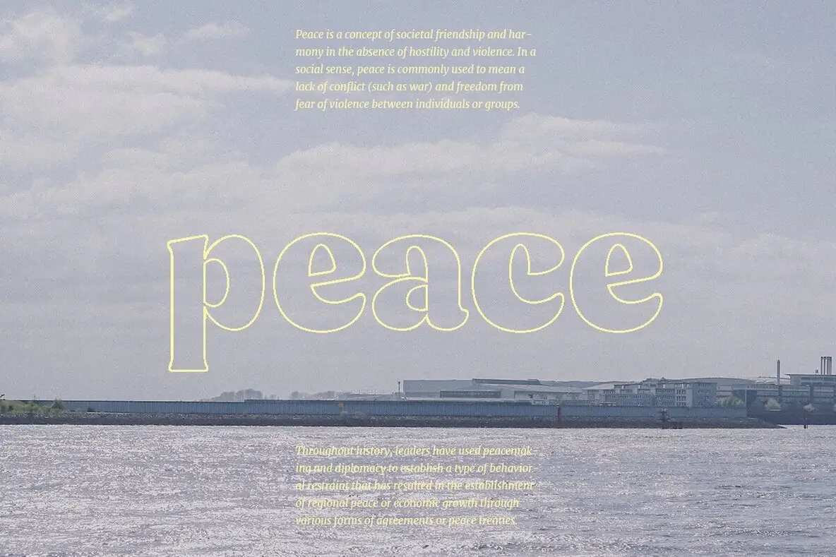 Minya Font - YouWorkForThem