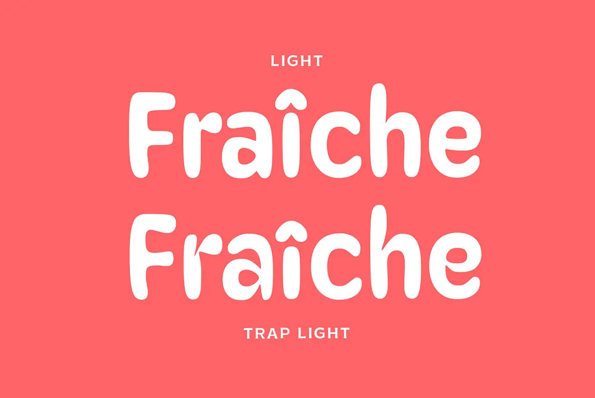 Fraiche Font - YouWorkForThem