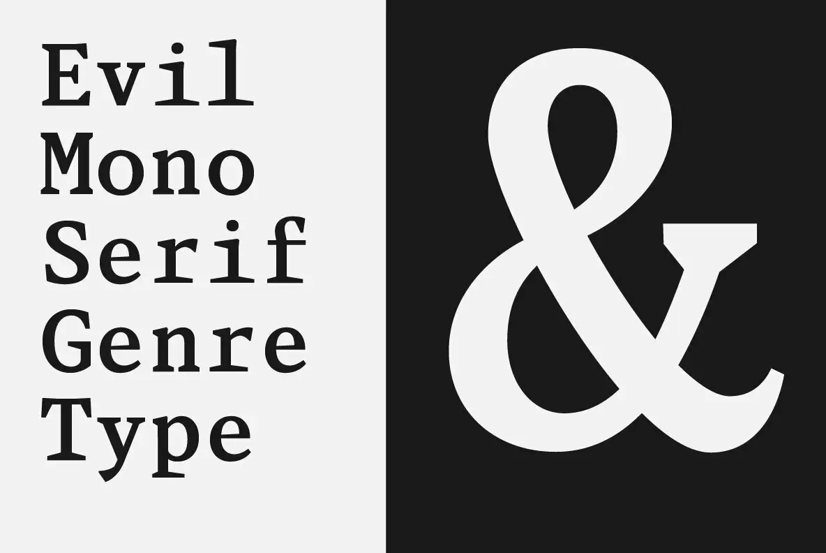 Blacker Mono Font - FontPath