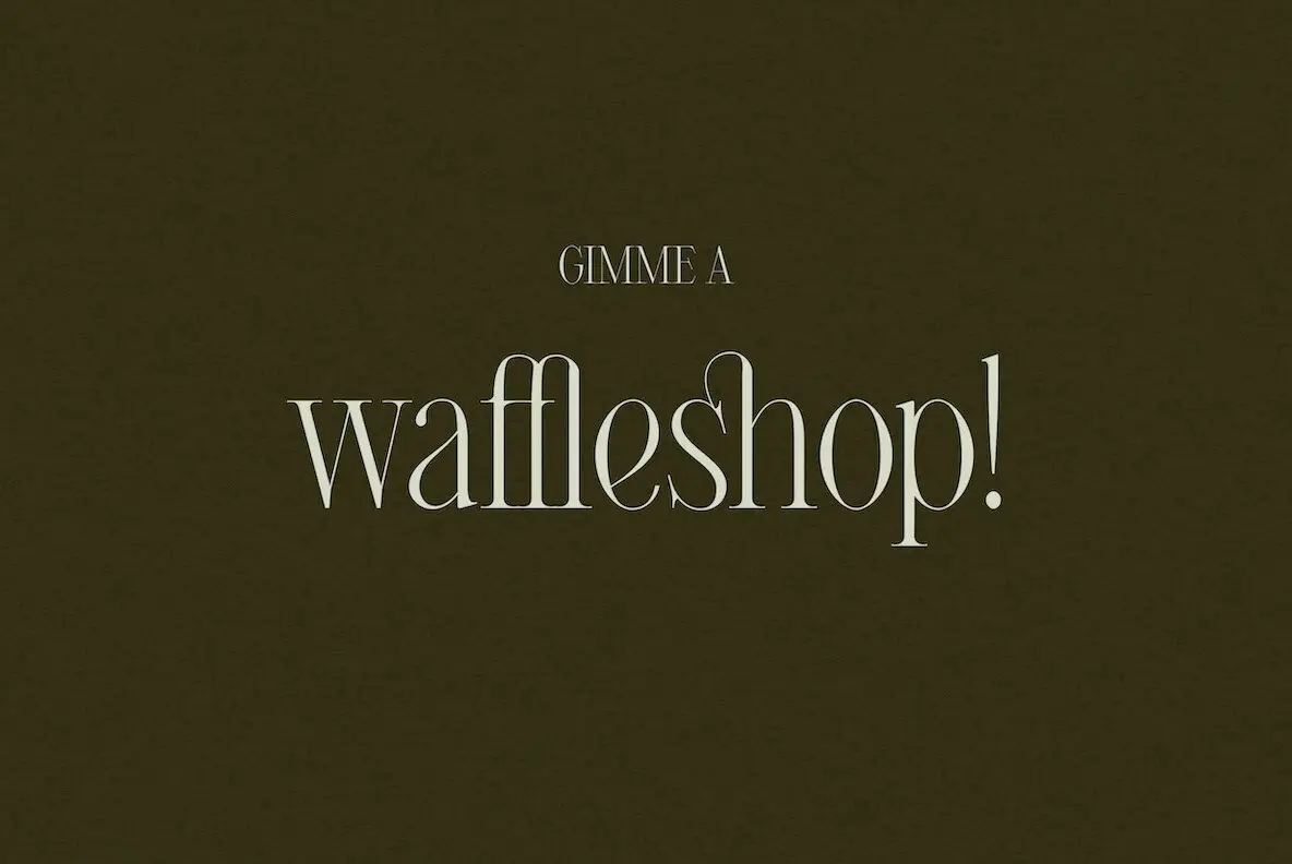 Mikosch Font - YouWorkForThem