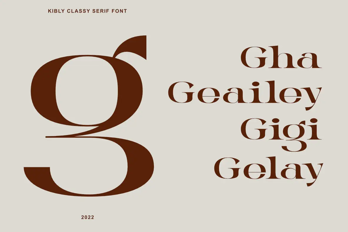 Kibly Font - YouWorkForThem