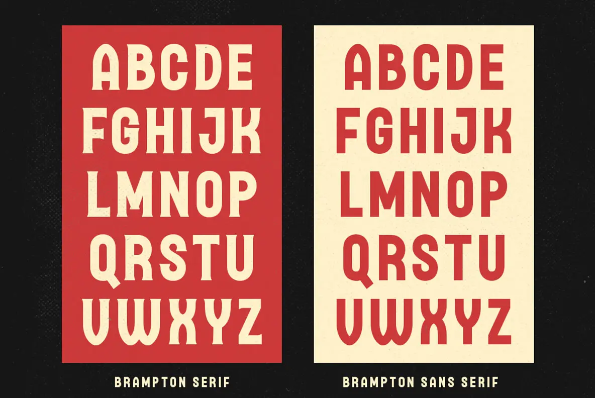 Brampton Font - YouWorkForThem