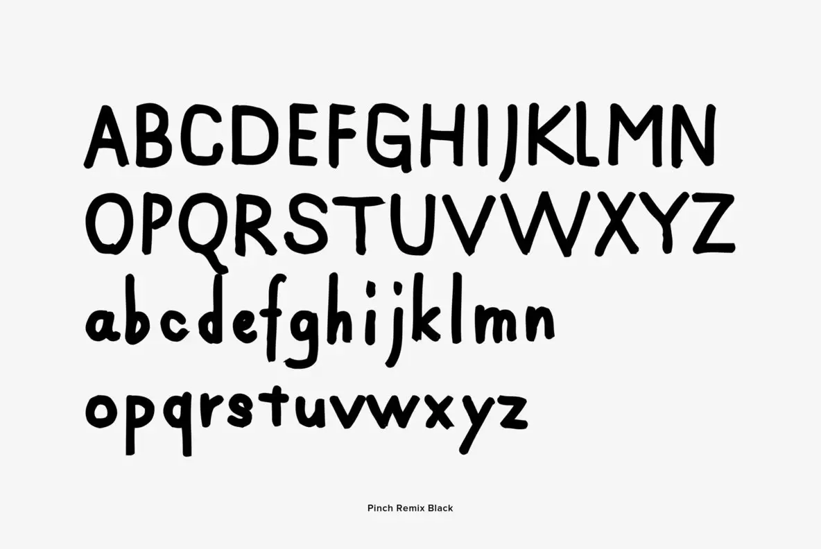 Pinch Remix Font - FontPath