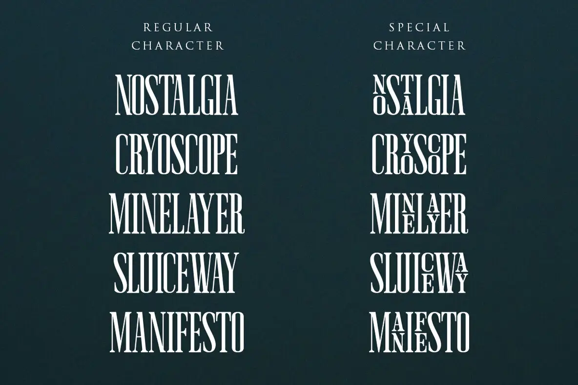Moonscape Font - YouWorkForThem