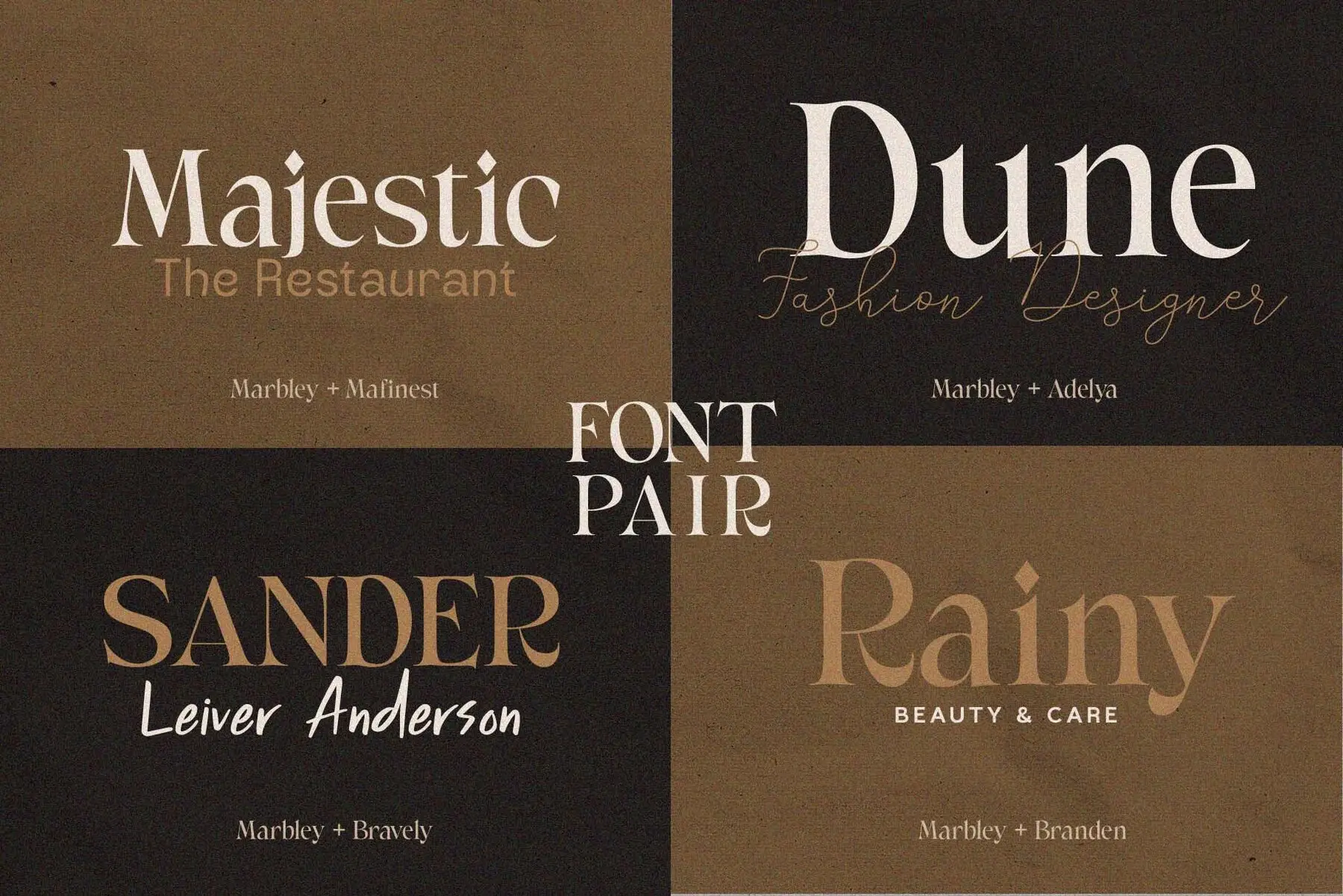 Marbley Font - YouWorkForThem