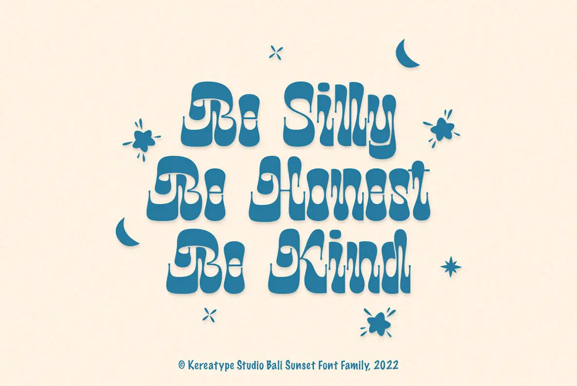 Bali Sunset Font - FontPath